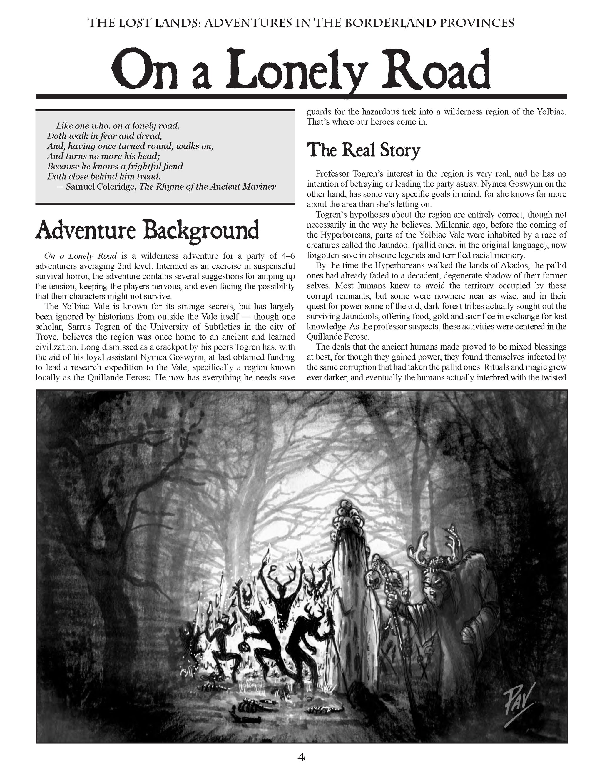 Adventures in the Borderland Provinces – Frog God Games